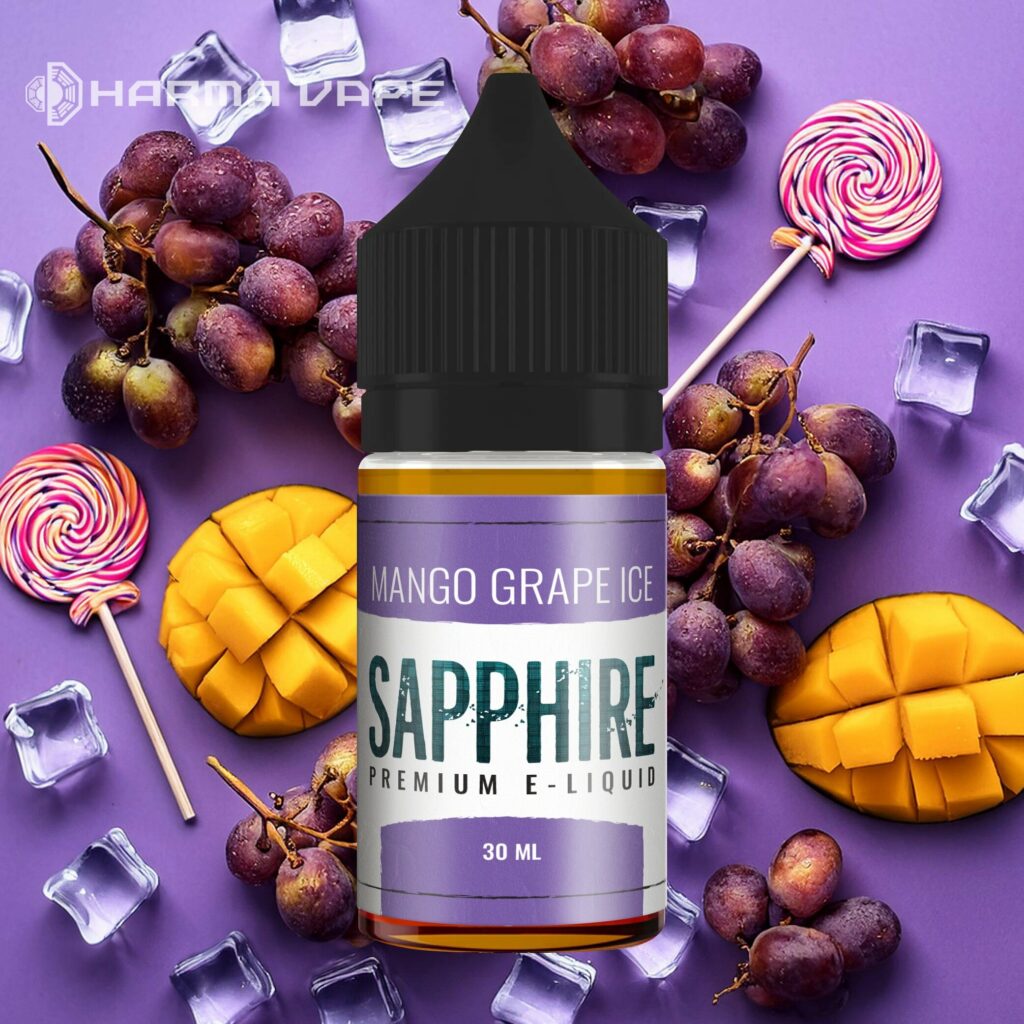 Mango Grape İce 30ml Sapphire Premium Salt Likit - Türkiyenin Güvenilir ...